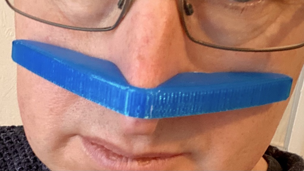 Free 3D file Mask - Glasses Anti Fog Strip 👓・3D printing model to ...