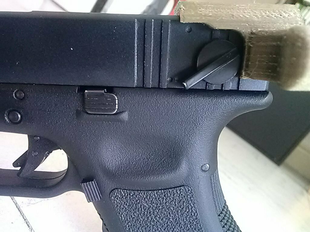 Free 3D file Cocking Handle G18WE for Mini Roni・3D printable model to ...