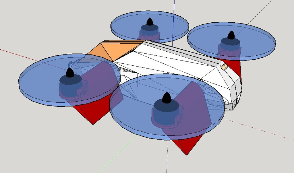 Free 3D file LowDrag_Quad 🛩️・3D printing design to download・Cults