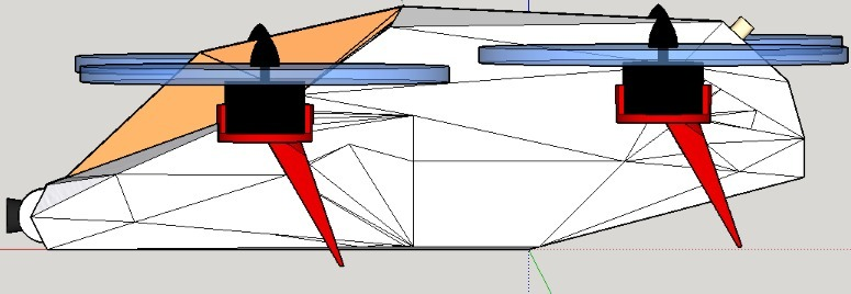 Free 3D file LowDrag_Quad 🛩️・3D printing design to download・Cults