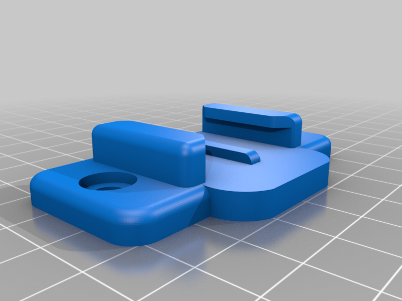 Free 3D file 3030 GoPro Mount・3D print model to download・Cults