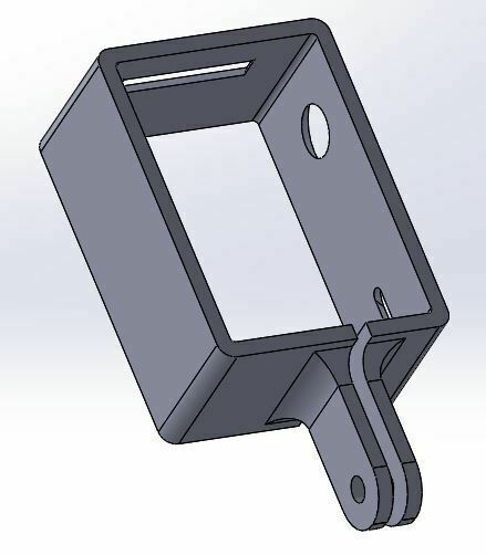 Free 3D file Frame gopro HD2 vertical・Template to download and 3D print ...