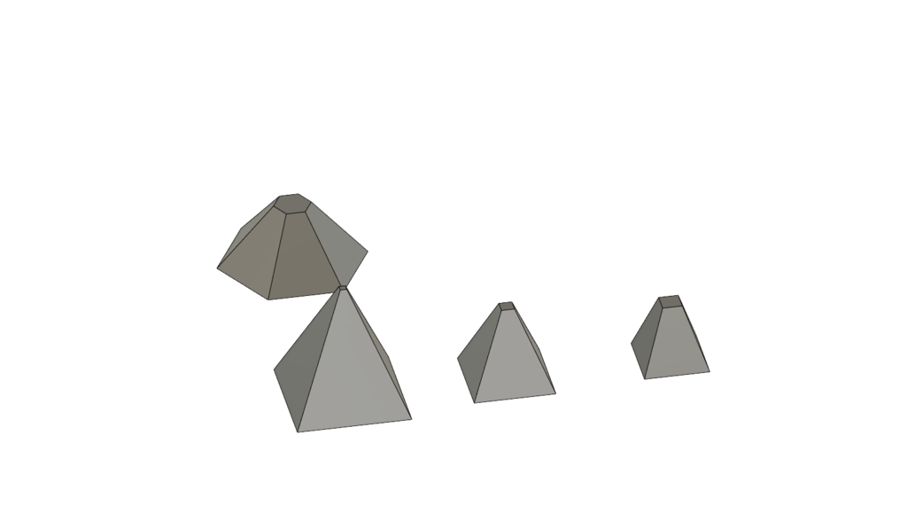 Free 3D file Painter's Pyramids 🖼️・3D printable object to download・Cults