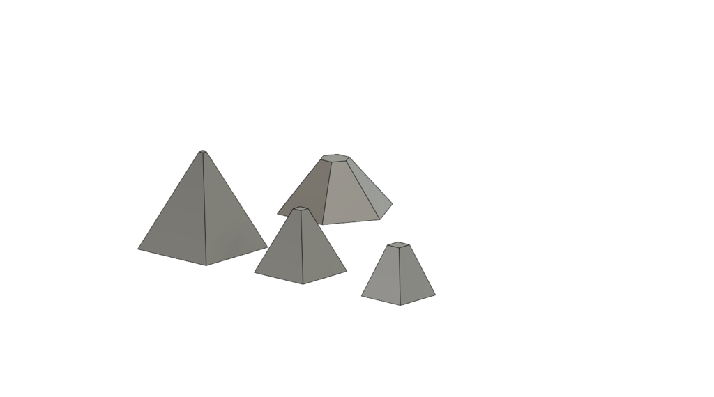 Free 3D file Painter's Pyramids 🖼️・3D printable object to download・Cults
