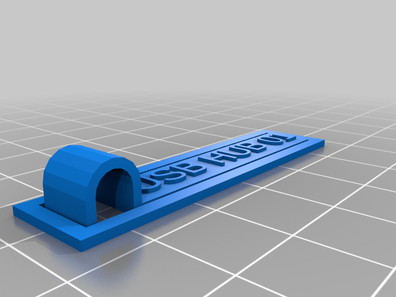 Free 3D file USB HUB 01・3D printing design to download・Cults