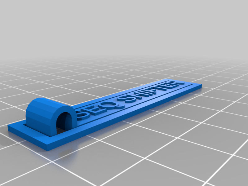 Archivo 3D gratis SEQ SHIFTER・Diseño de impresión 3D para descargar・Cults