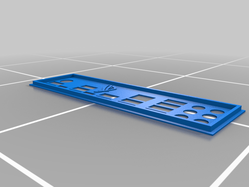 Free 3D file ASUS Crosshair V Formula Republic of Gamers IO Shield ...