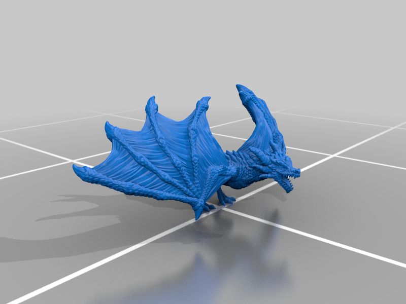 Free 3D file Wyvern・3D printer model to download・Cults
