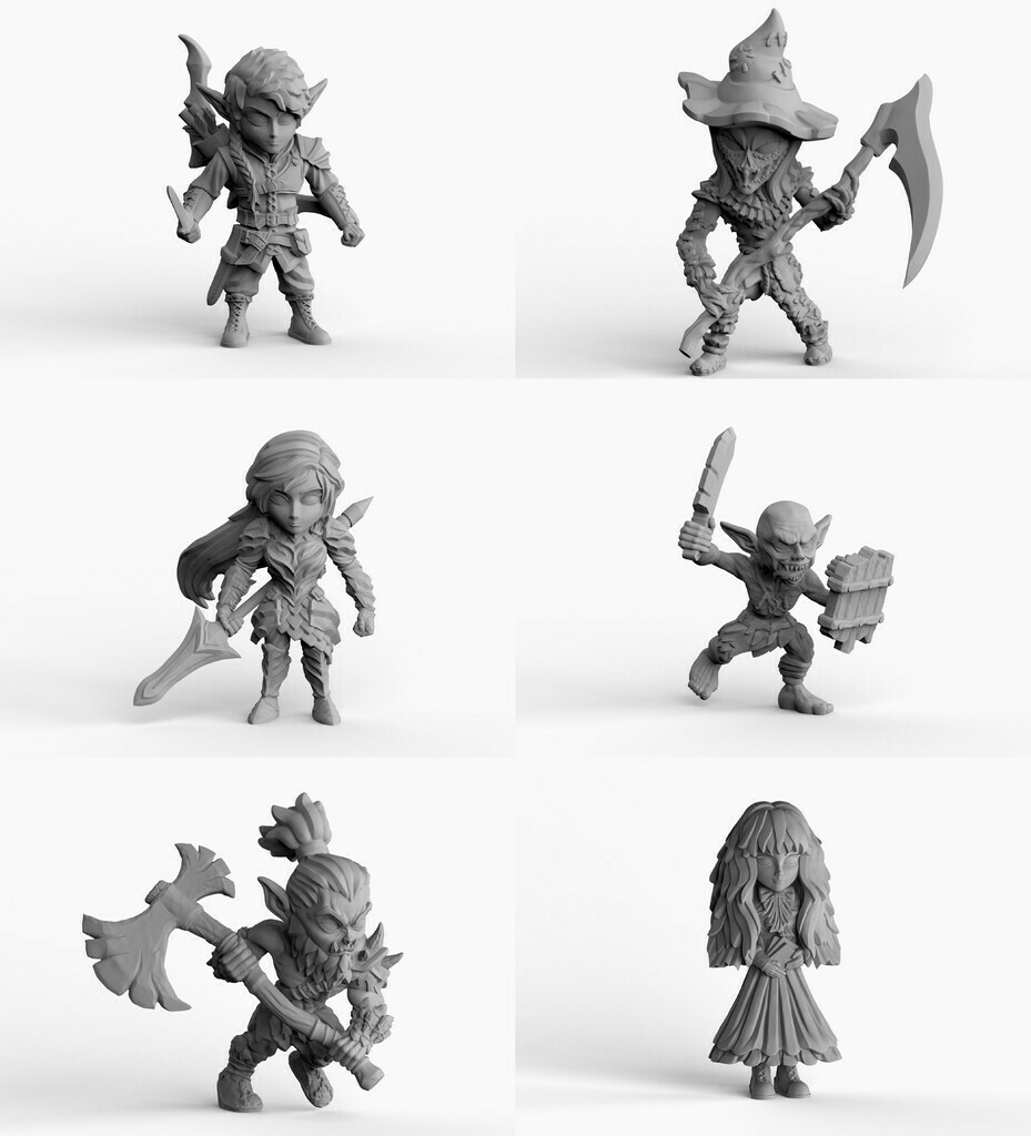 Free 3D file ScareCrow mini・Template to download and 3D print・Cults