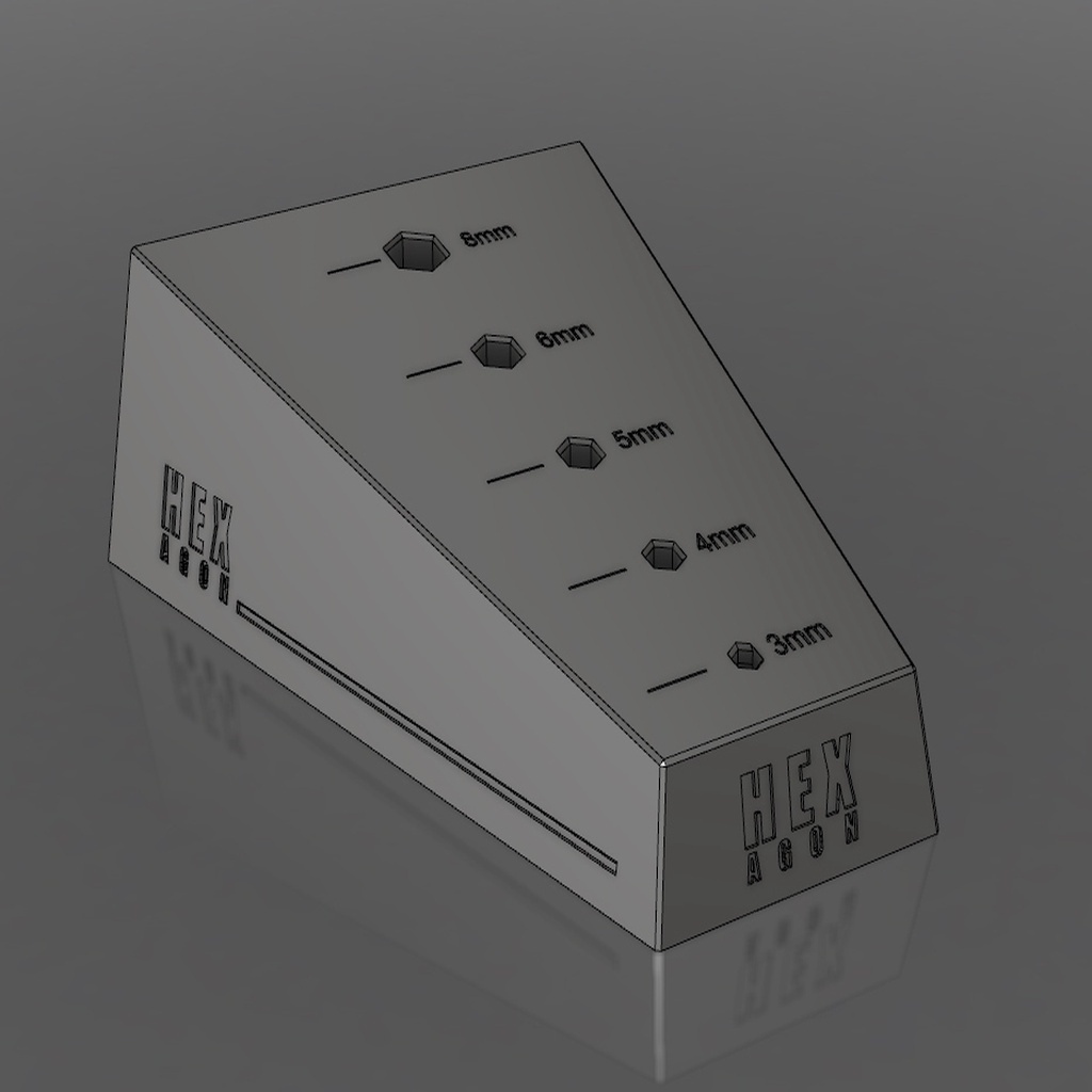 Fichier 3D gratuit Support de clé en T alène / hexagonale 📦・Modèle à ...