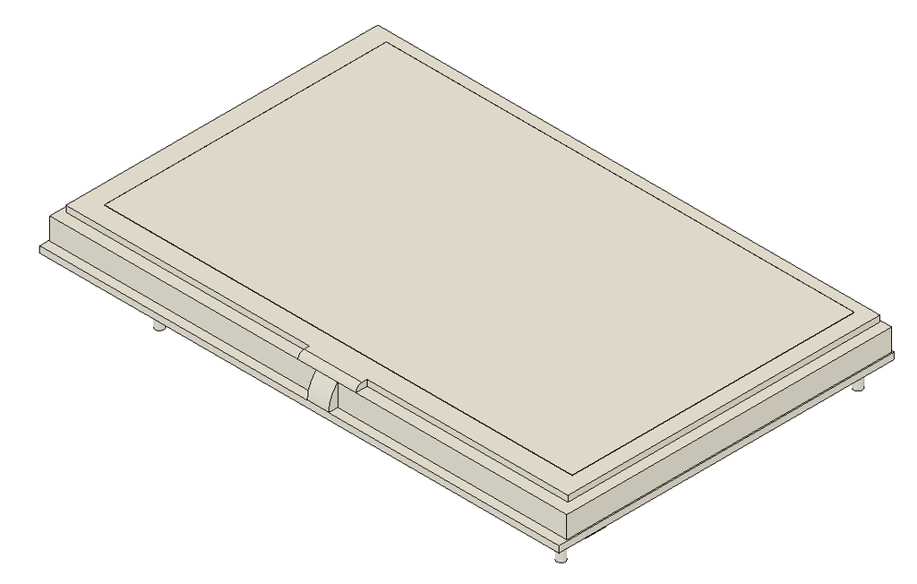 Free 3D file XPT2046 5in Touch Screen・3D printer model to download・Cults