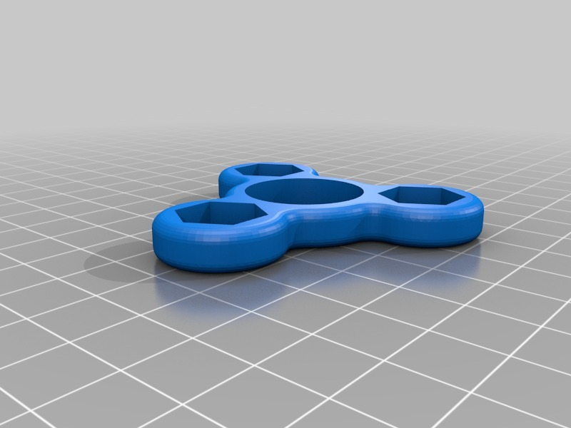Free 3D file Small M8 Hex Nut Fidget Spinner・Object to download and to ...