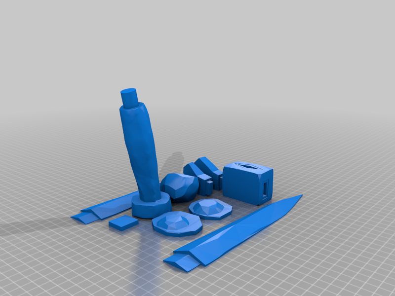 Free 3D file SoT Pirate Dagger Remix (Easier Print and Scaled) 🏴‍☠️・3D ...