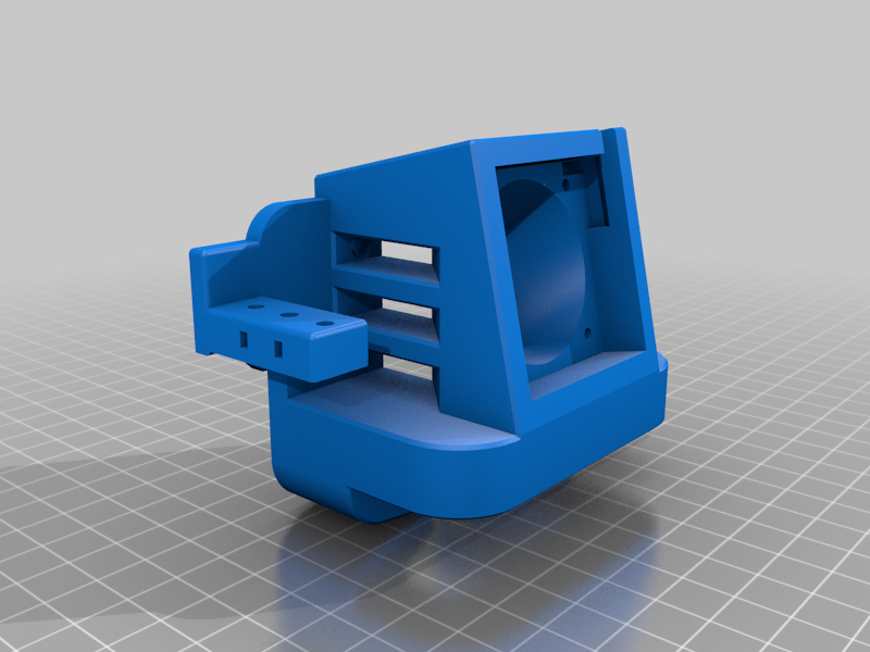 Free 3D file Ender 3 MicroSwiss DD Fan Duct・Design to download and 3D ...