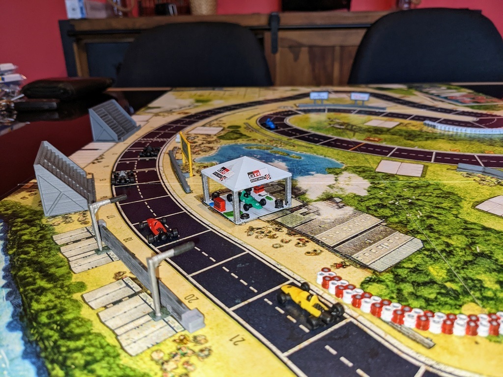 Free 3D file Rallyman Pit Stop Tent・3D print design to download・Cults