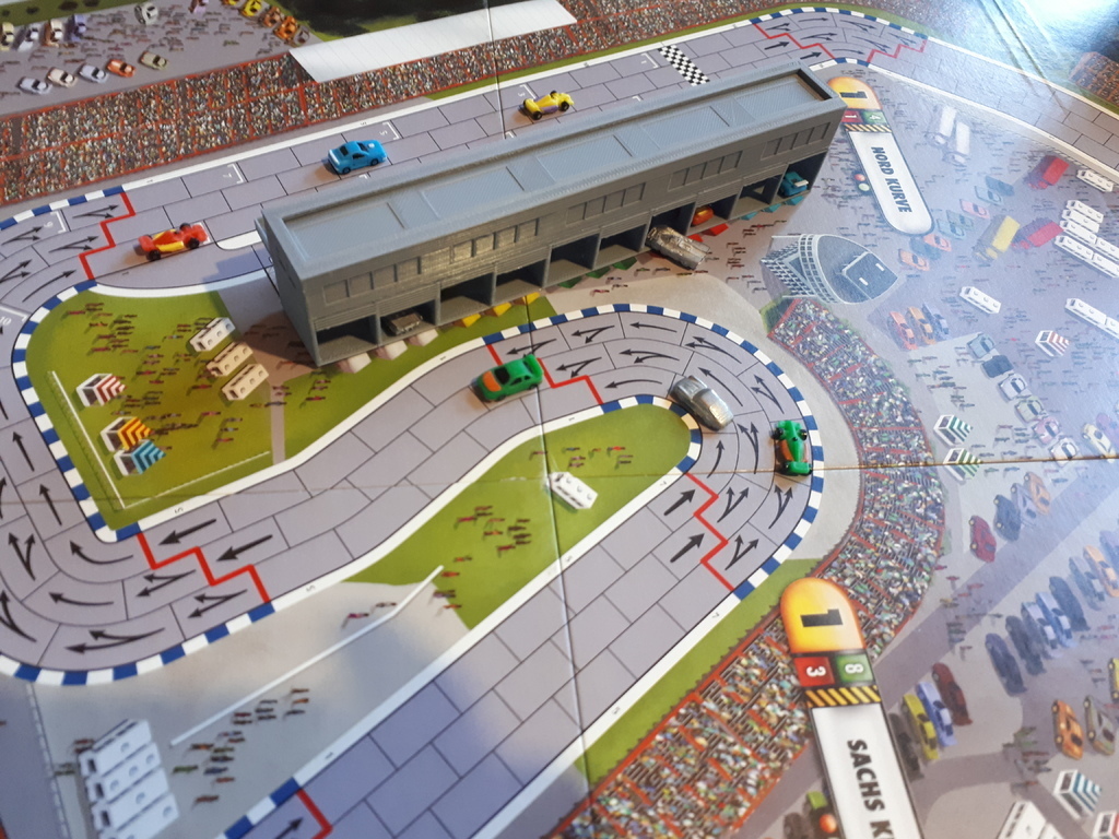 Free 3D file Formula D Pit Lane・Model to download and 3D print・Cults