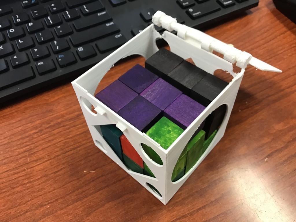 Free 3D file Puzzle Cube Box・3D printable model to download・Cults