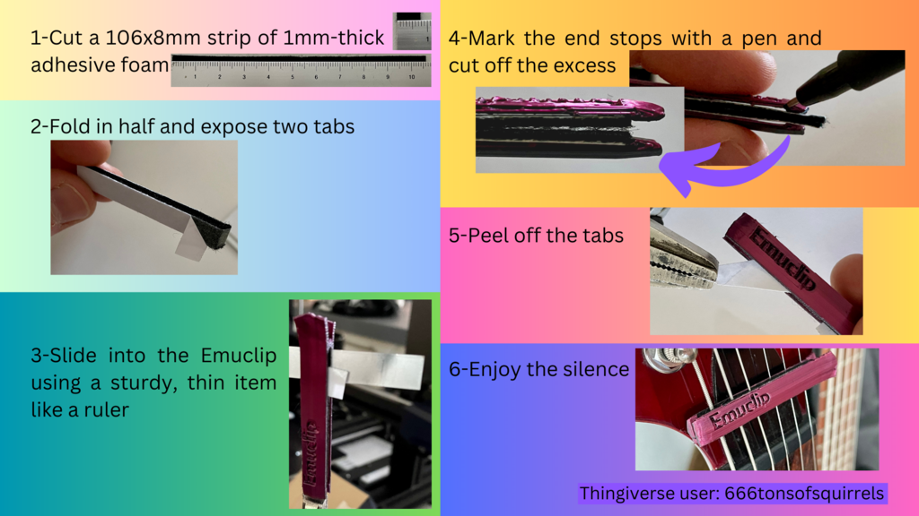 Free 3D file Emuclip (string instrument mute)・Model to download and 3D ...