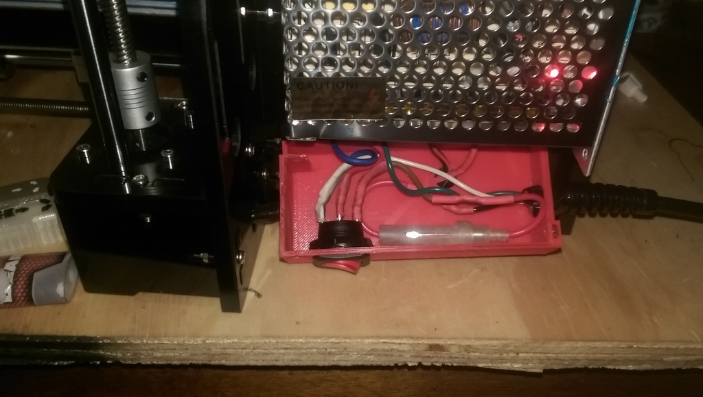 Free 3D file 20A 12V Power Supply Cover W/ Illuminated Switch & Inline ...