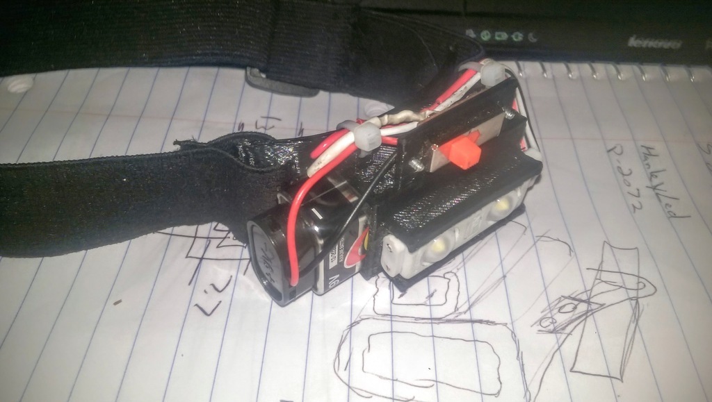 Free 3D file Led Head Light・Model to download and 3D print・Cults