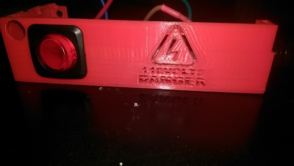 Free 3D file 20A 12V Power Supply Cover W/ Illuminated Switch & Inline ...