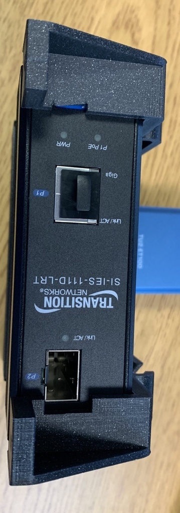 Бесплатный 3D файл Крепление медиаконвертера Transitions Networks・3D ...