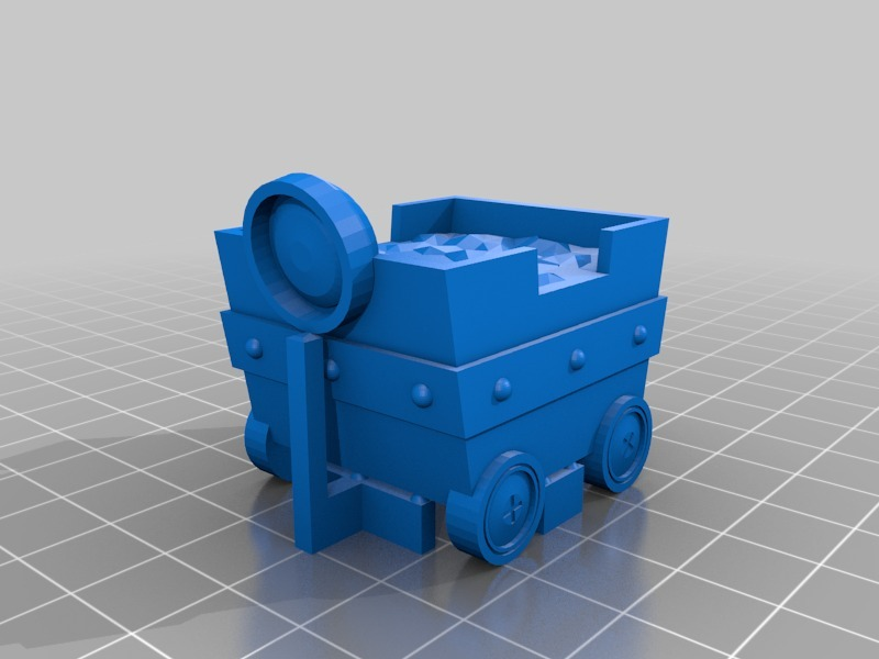 Descargar archivo 3D gratis Mine cart・Modelo para la impresora 3D・Cults