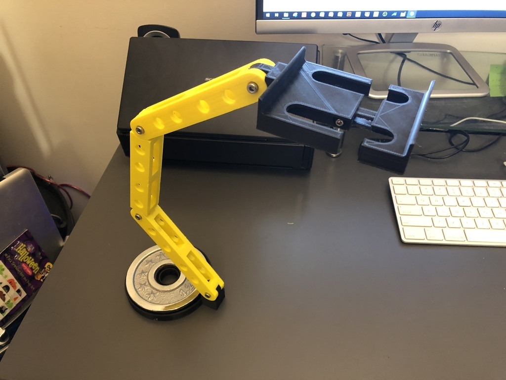 Free 3D file iPhone X or Smartphone Document Camera Holder・Model to ...