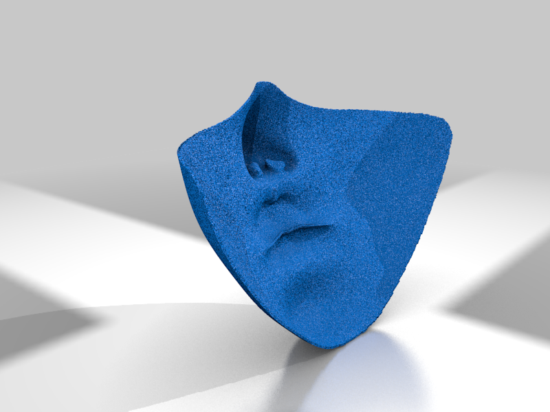 Free 3D file Half-face Mask・3D printer model to download・Cults