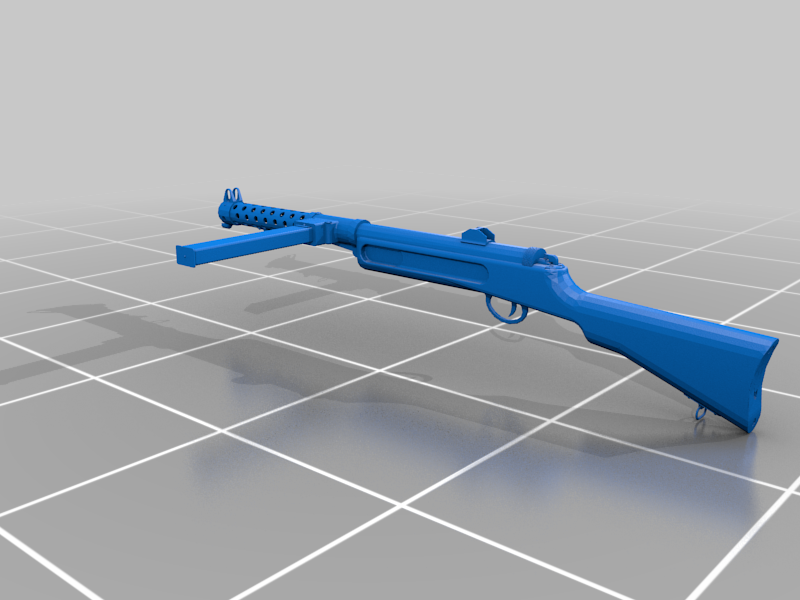 Free 3D file Lanchester Submachine Gun・3D printing design to download・Cults