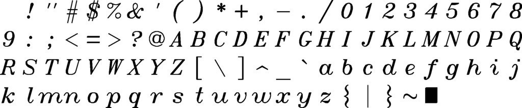 Free 3D file Hershey Fonts in SVG 🦄・Design to download and 3D print・Cults