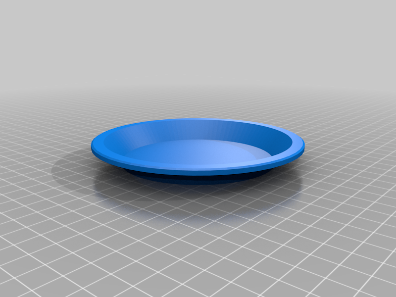 Free 3D file Dish for water bowl shelf・3D print model to download・Cults