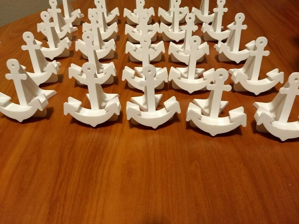Free 3D file Anchor shaped smartphone stand ⚓・Model to download and 3D ...