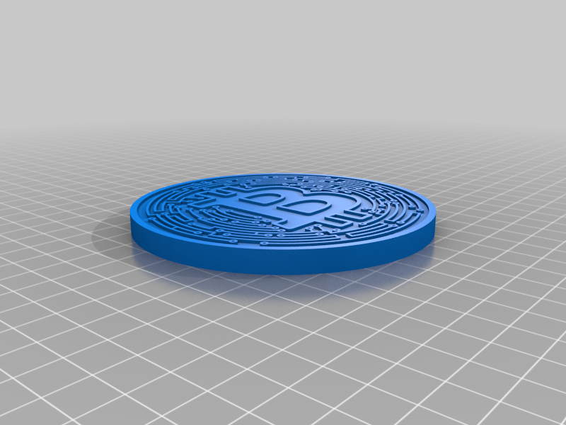 Free STL file Bitcoin Coin 🪙・3D printer design to download・Cults
