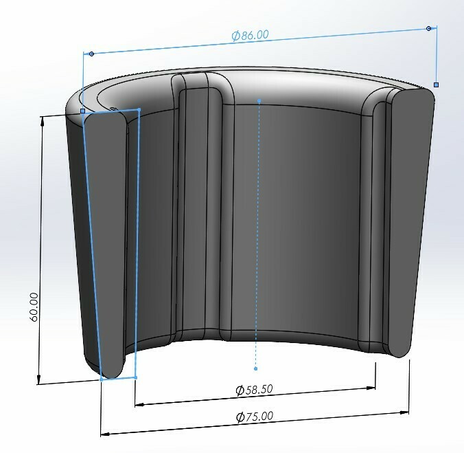 Free 3D file Slim Can Cupholder Adapter - 2012 Ford Explorer・3D printer ...