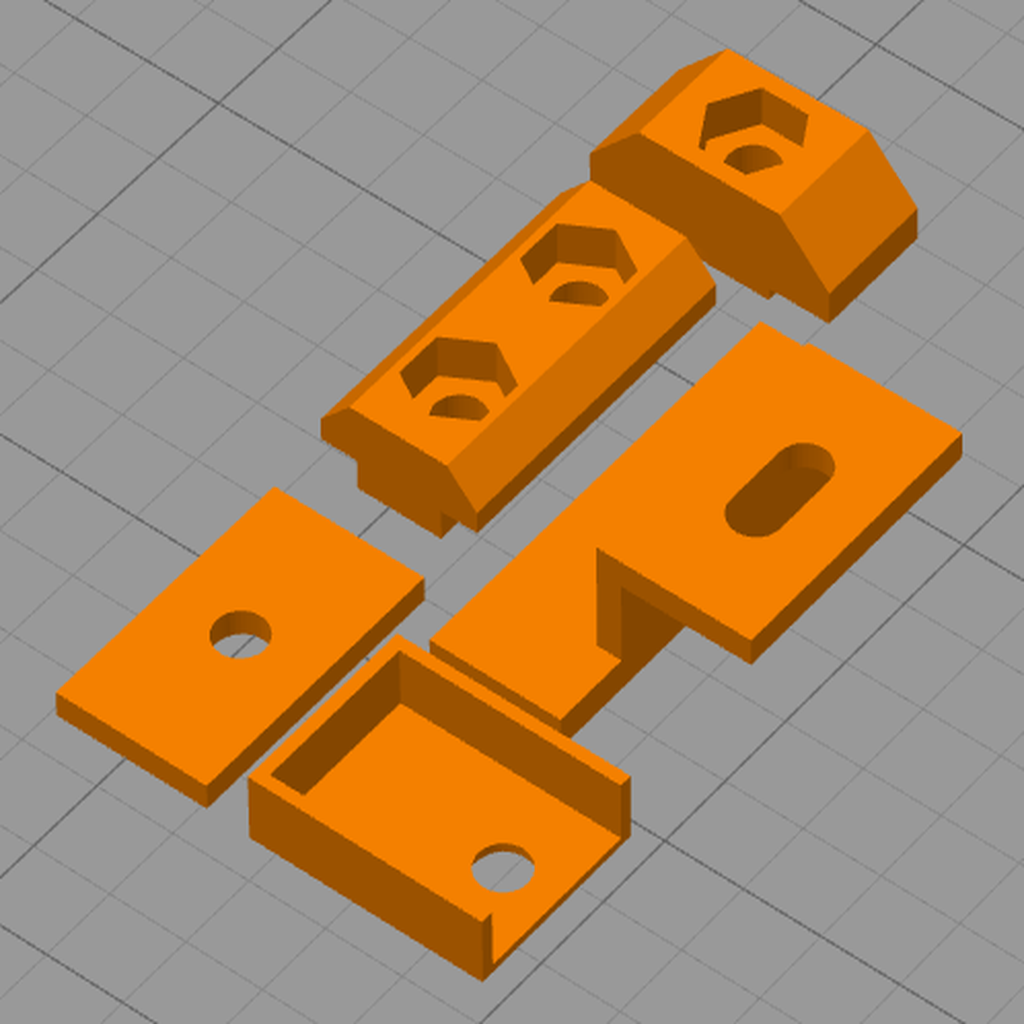 Free 3D file HyperCube Evolution: Ultra-Compact optical endstop for Z axis・3D printing model to ...