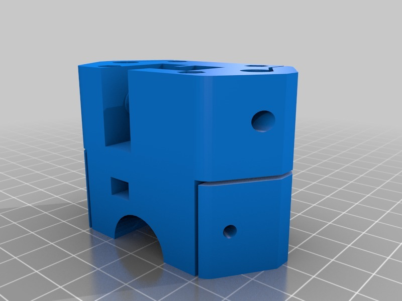 Free 3D file Rigid Carriage Y for HyperCube Evolution 🧞‍♂️・3D printer design to download・Cults