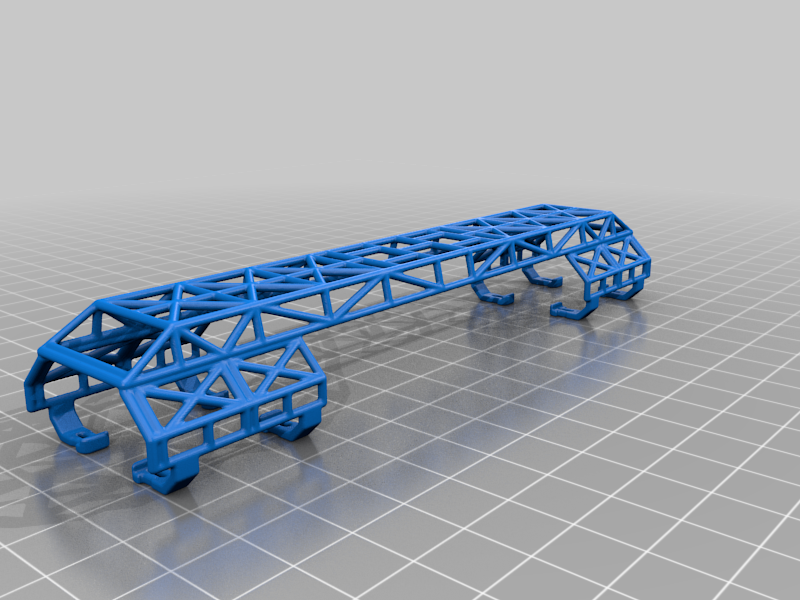 Free 3D file Grid for Dinky Toys Eagle (Version B without center bar ...