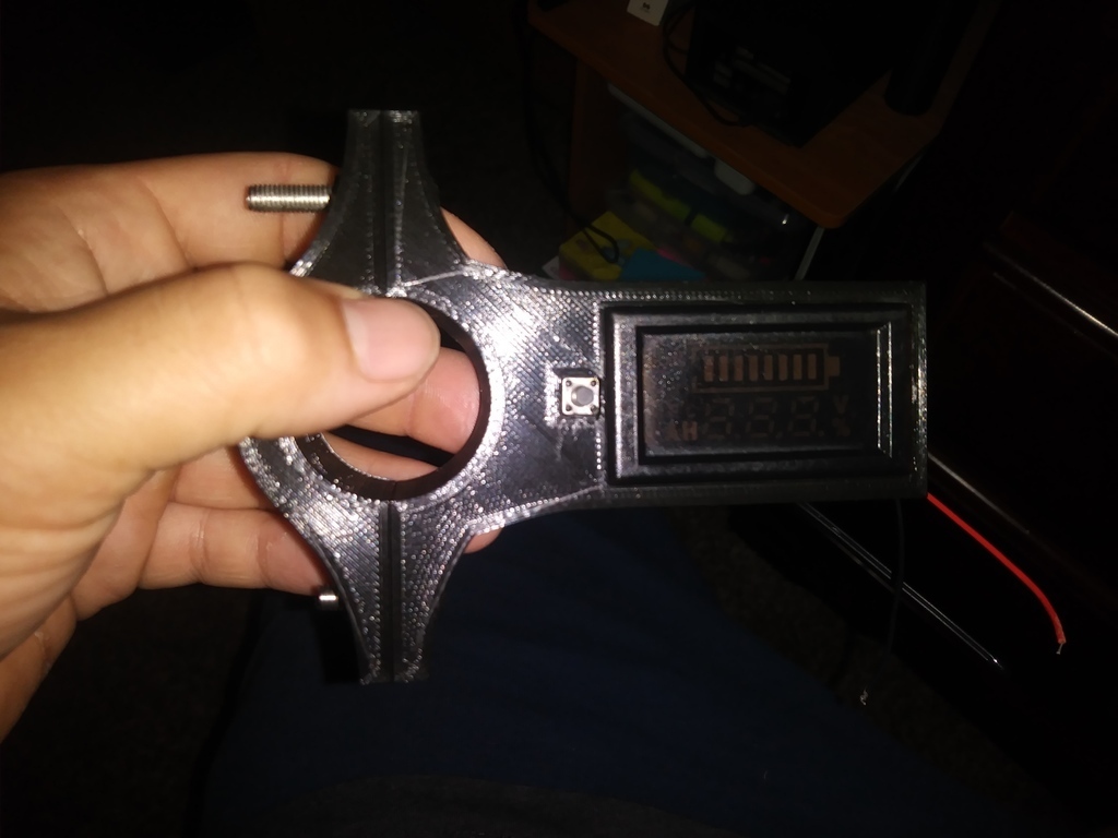 Free 3D file Electric scooter volt meter mount ⚡・3D printer model to ...