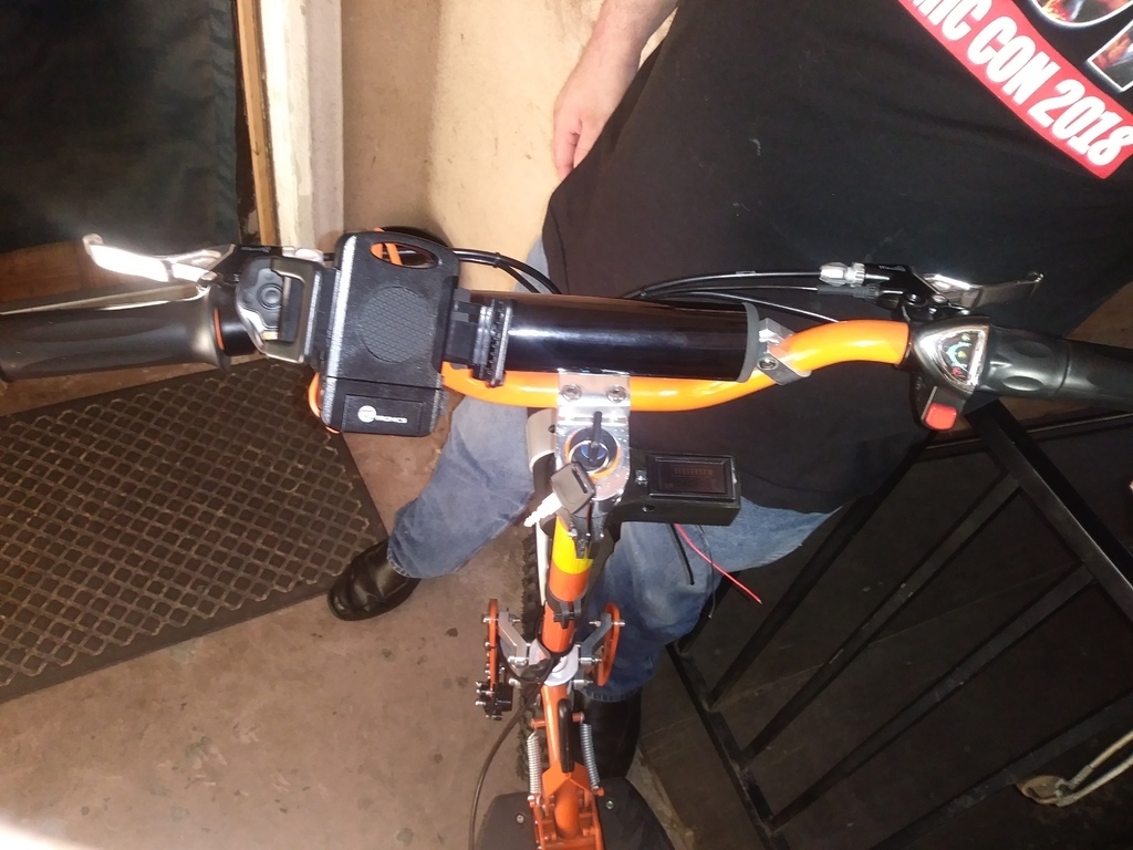 Free 3D file Electric scooter volt meter mount ⚡・3D printer model to ...