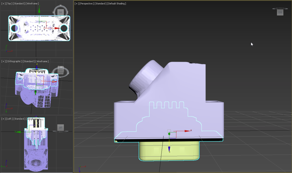 Free 3D file Tüllengehäuse / D-Sub 9-15 Case / 90° & 45° / VGA & D-Sub ...