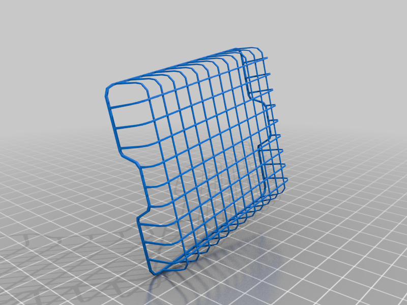 Archivo 3D gratis Korb, Gitterkorb, Wireframe, Organizer・Modelo para ...
