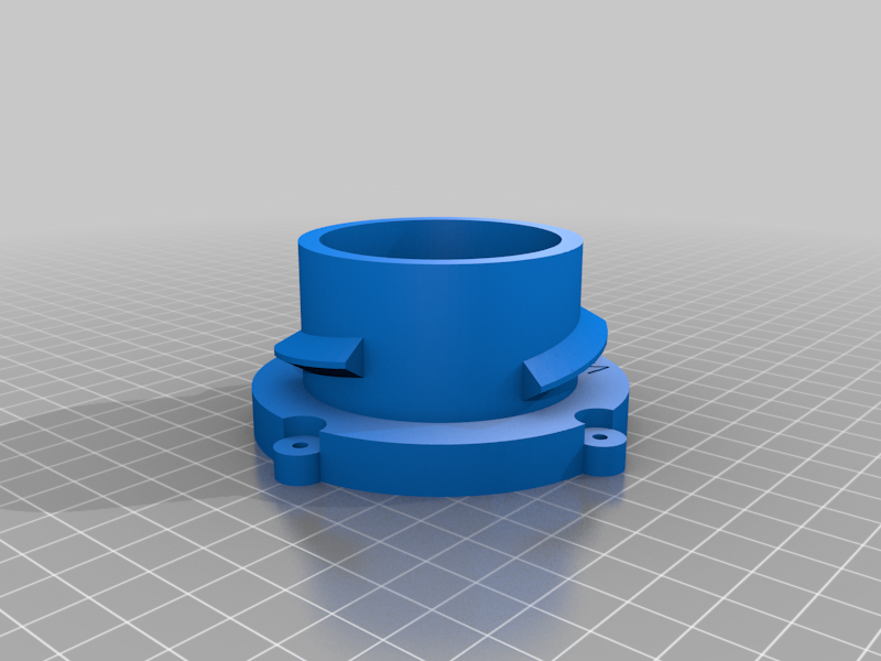 Free 3D file Wall Adapter for the Lab Unified Dust System・3D printer ...