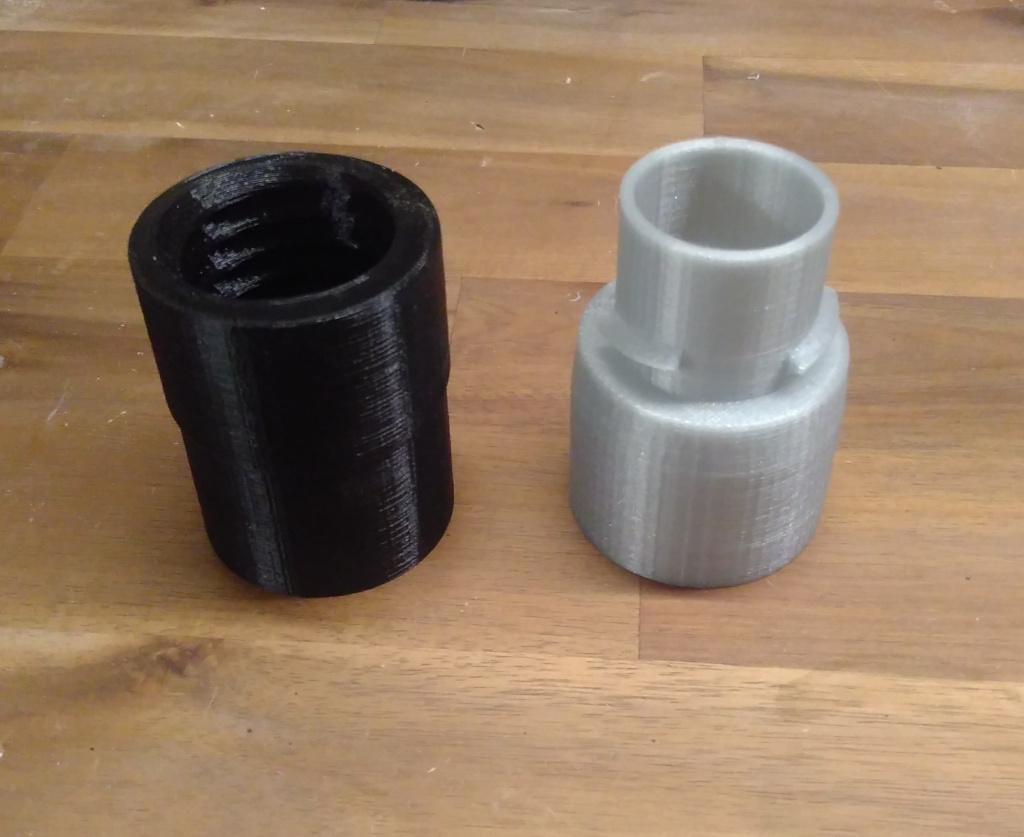 Free 3D file Male Mini to 32mm Hose for rLab Unified Dust Collection ...