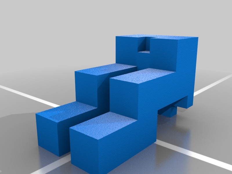 Free 3D file H.E.R.O. 8-Bit Figure 🚁・3D printer design to download・Cults