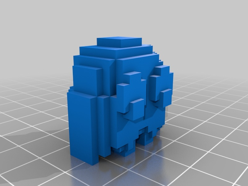 Free 3D file Pac-Man and Ghosts - 8-Bit Figures・3D print design to ...