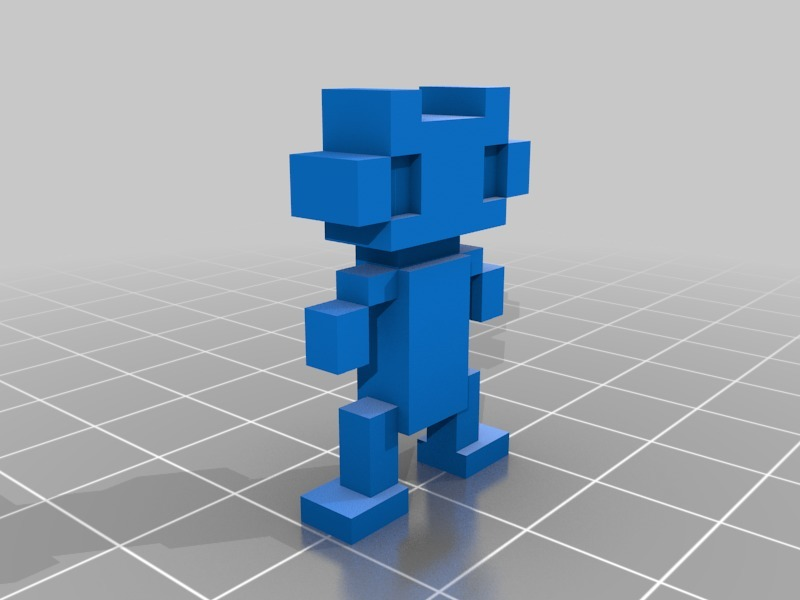 Free 3D file Boulderdash 8-Bit Figures 🎮・3D printable object to ...