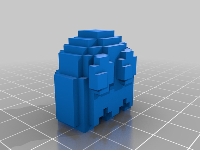 Free 3D file Pac-Man and Ghosts - 8-Bit Figures・3D print design to ...