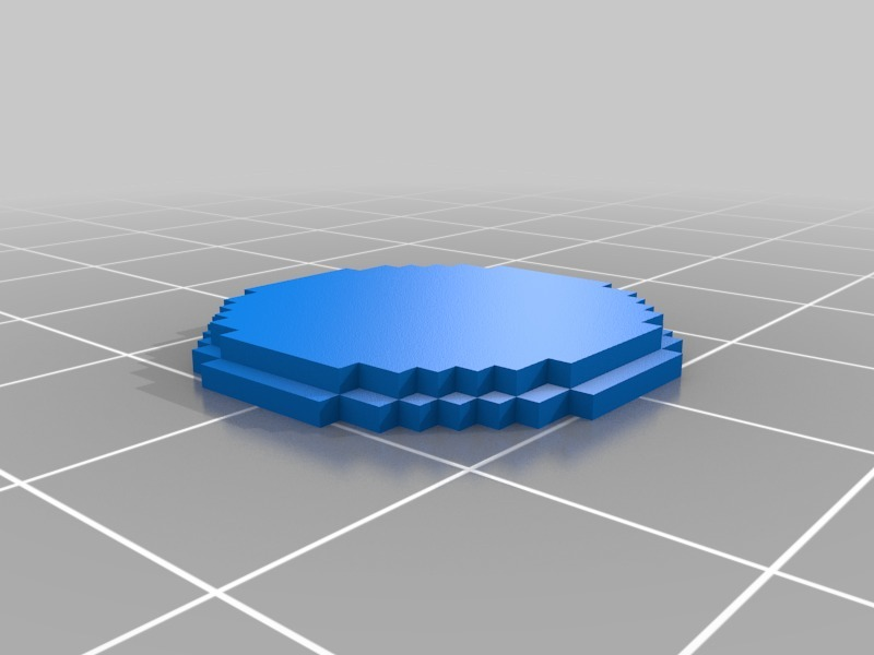 Free 3D file 8-Bit Base round・3D printer model to download・Cults