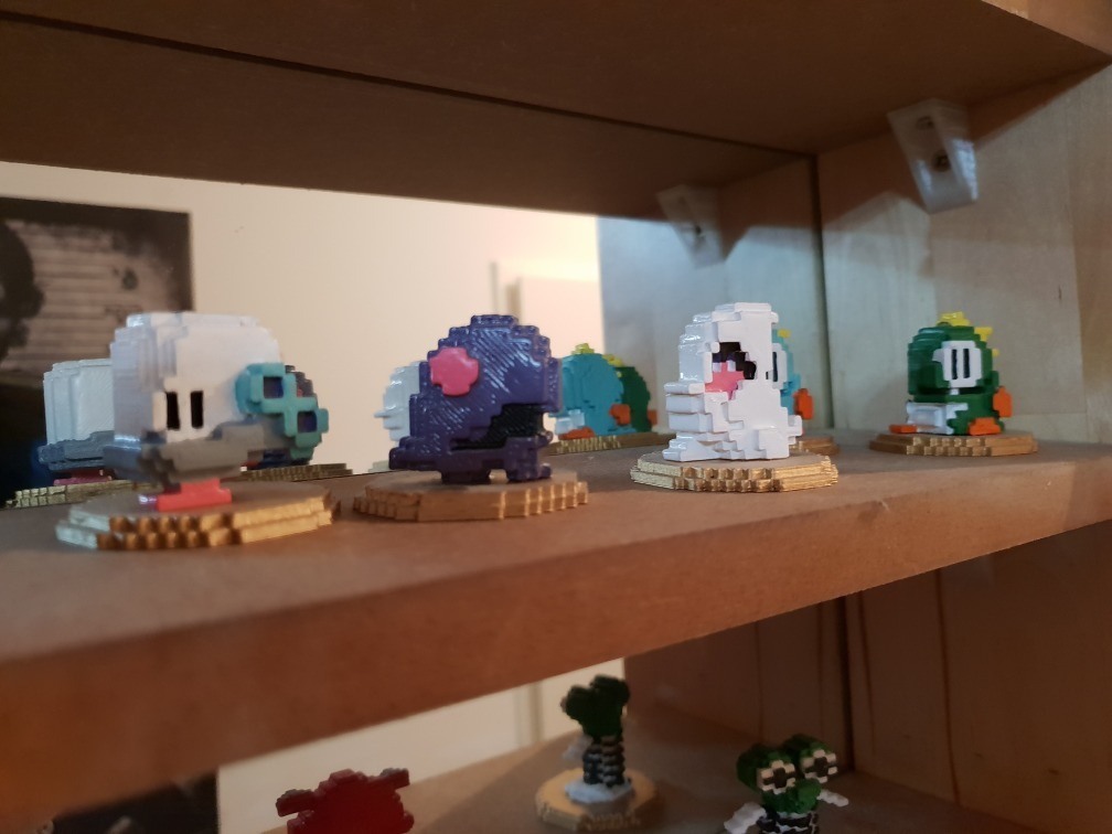 Free 3D file Bubble Bobble 8-Bit Figures 🕹️・3D printable design to ...